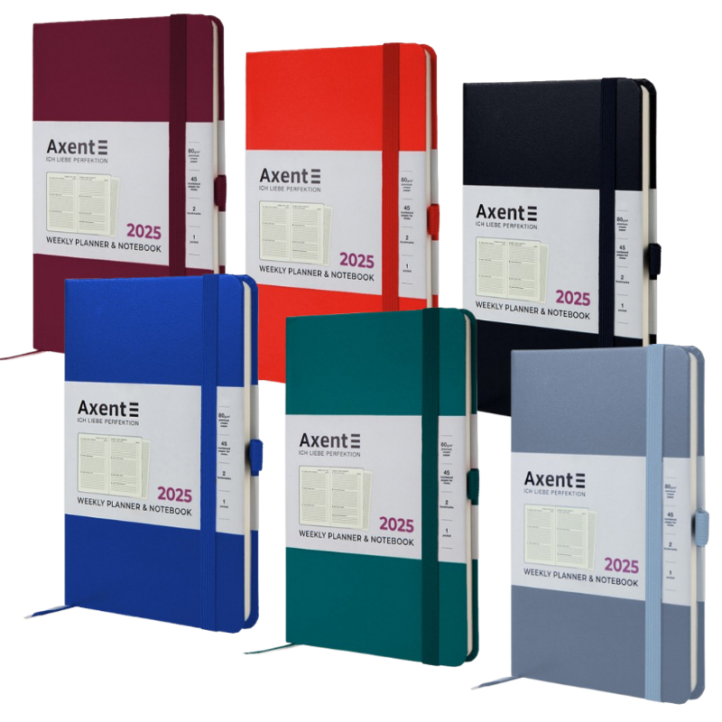 Щоденник датований 2025 Partner Strong, 12,5х19,5 см, 96 см, Axent