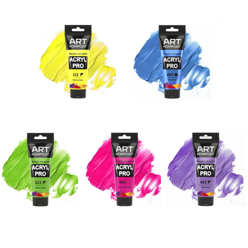 Фарба акрилова Acryl Pro, 75 мл, Art Kompozit